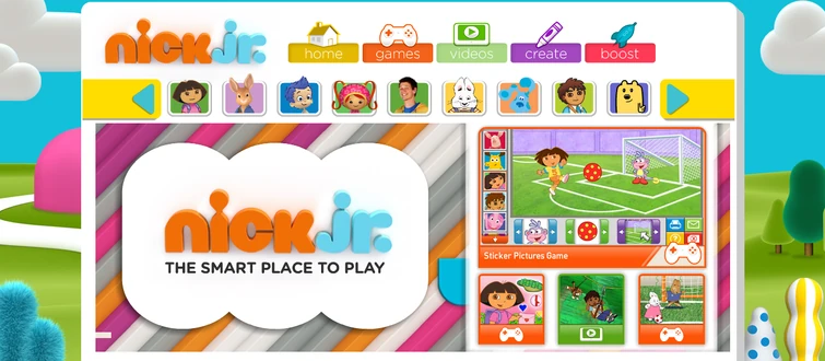 This Is The Evolution Of The Nick jr. Websites From 2019 | Fandom