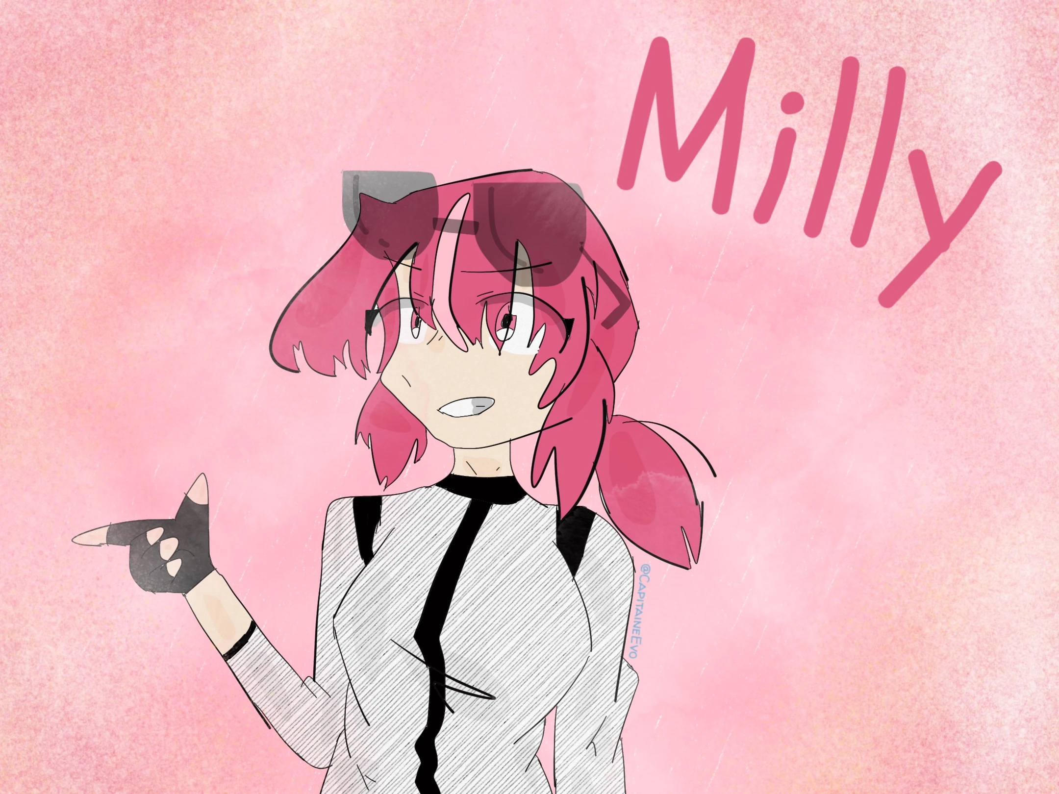 I drew Milly with new clothes… :P | Fandom