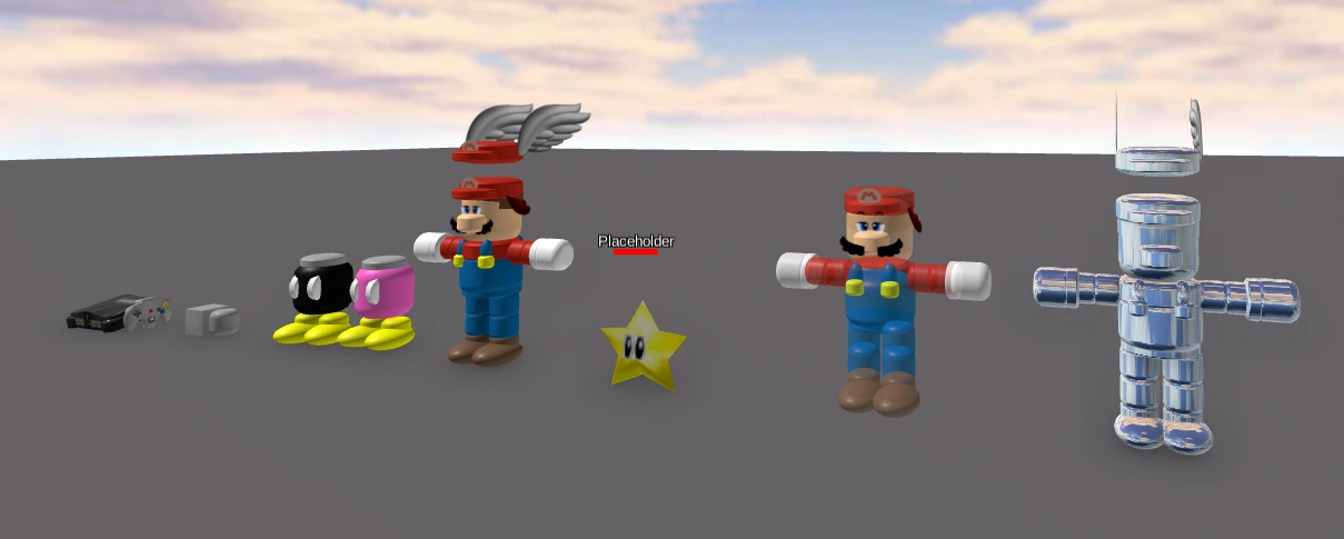 Working on some SM64 Models for a "sm64 remake" in "Retrostudio"!! | Fandom