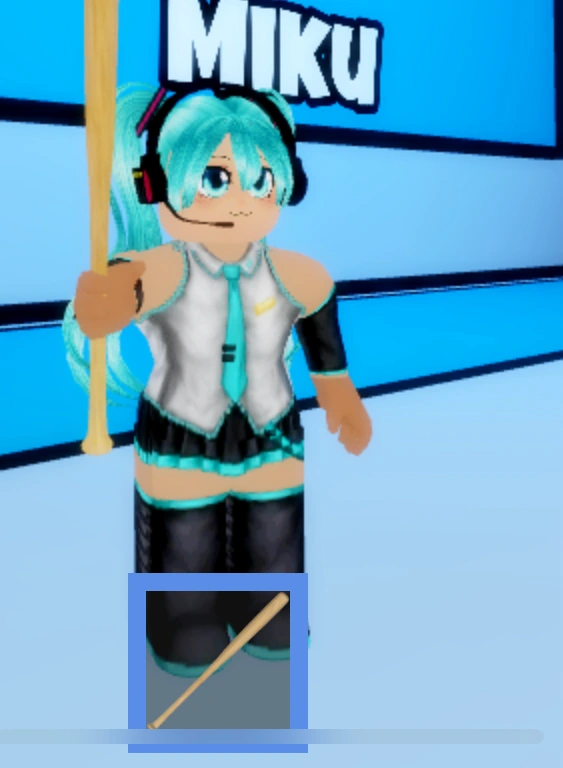 Hardline Mike with a baseball bat in Roblox | Fandom