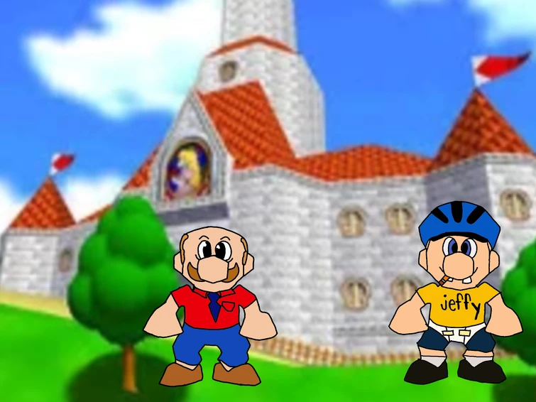Marvin and Jeffy in SM64 style. | Fandom