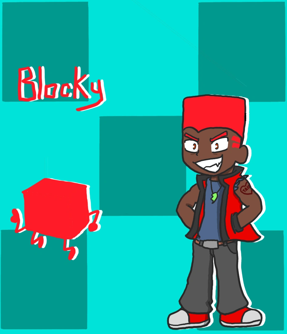 BFB Blocky Human | Fandom