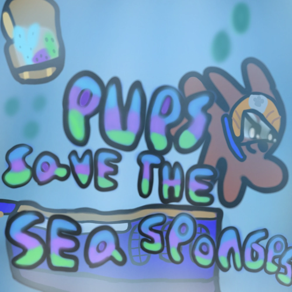 Pups Save the Sea Sponges title card (Redone) | Fandom