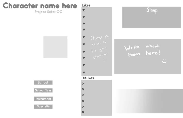 PJSK TEMPLATES!! | Fandom