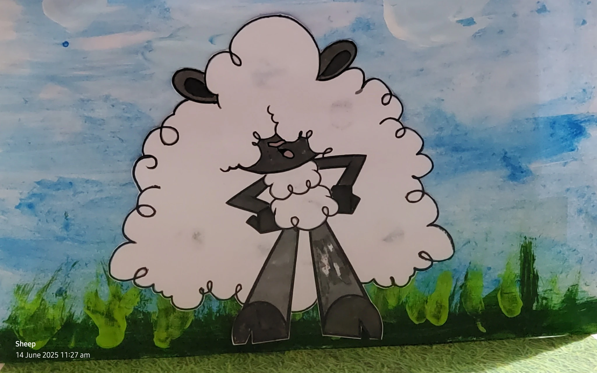 [OC] - (Illustration Cartoon) - Of Poofy/Puffy/Floofy/Curly/Fluffy ...