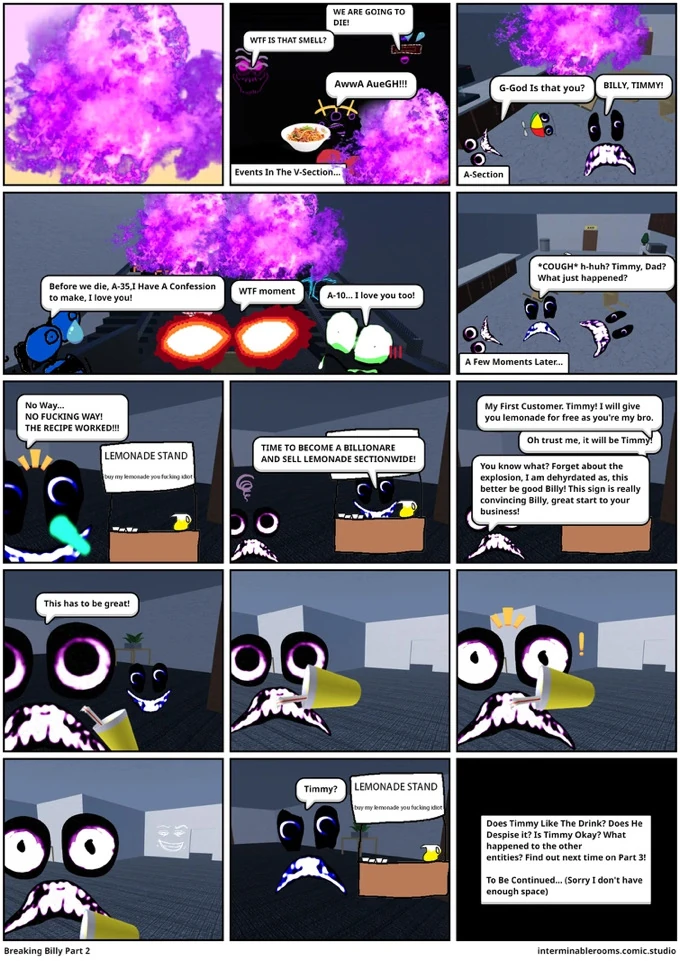 Breaking Billy Part 2 (An Interminable Rooms Comic) | Fandom