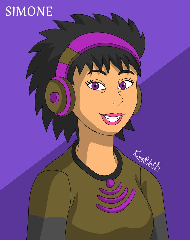 My style of Simone and it's been added to her fanart gallery. | Fandom