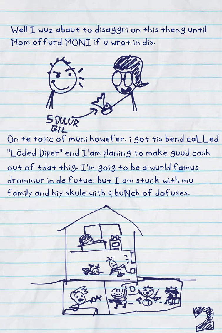 rodrick diary (my ver) | Fandom