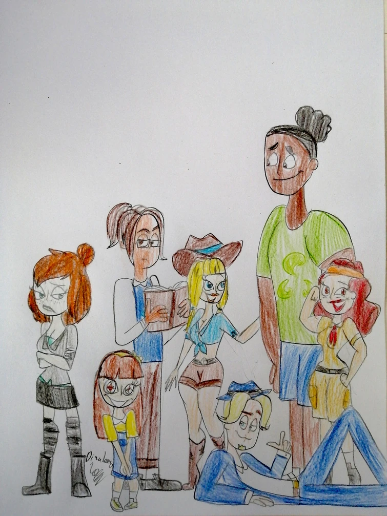 Disventure Camp in My Style (Purple Team) by DinaLeena2000 | Fandom