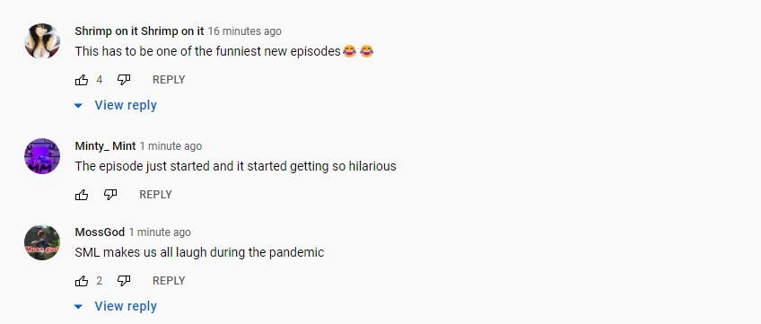 This basically proves the SML comment section are full of children and ...