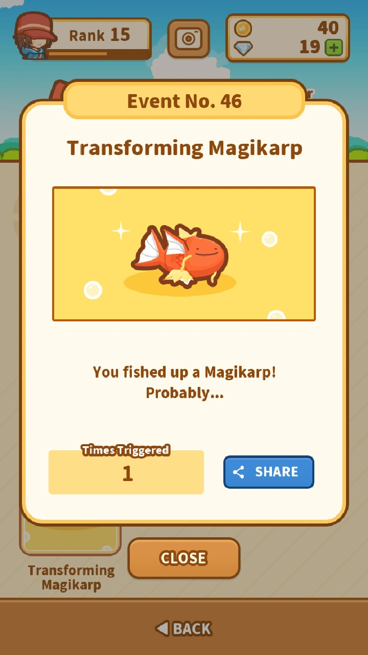 The rarest event in Magikarp Jump game!!!!!!!! | Fandom