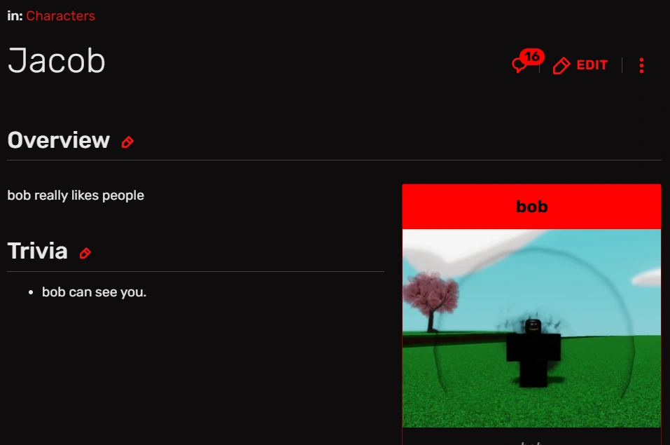 Jacob was griefed. | Fandom