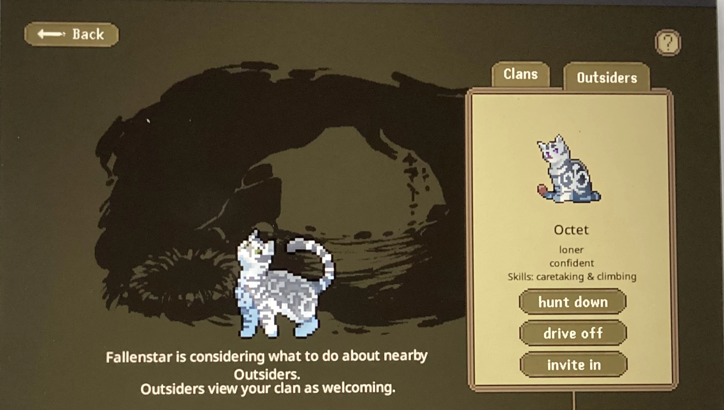 guys I learned how to download clangen and did it FINALLY! Should I ...