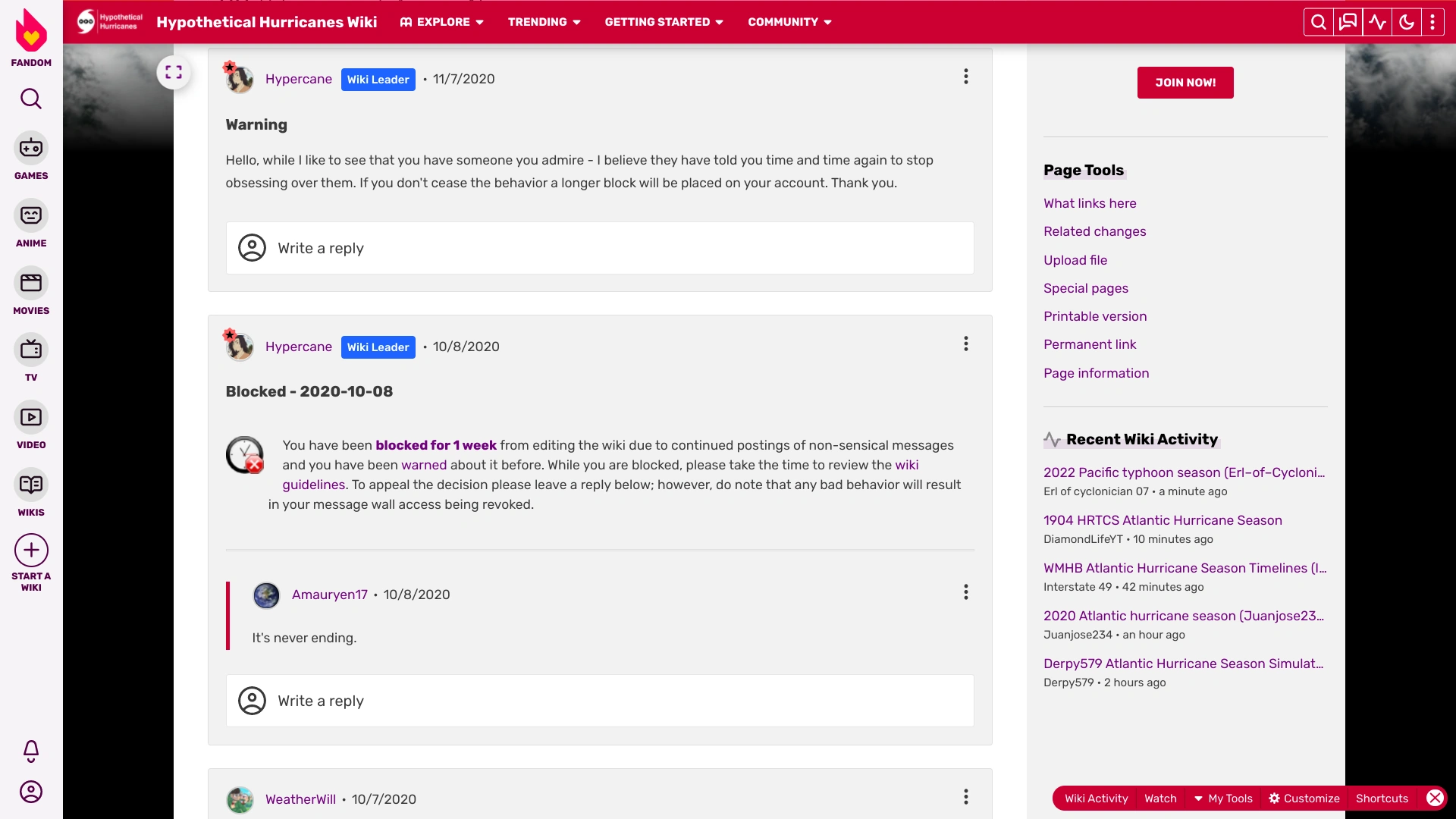The situation with my old Fandom account. | Fandom
