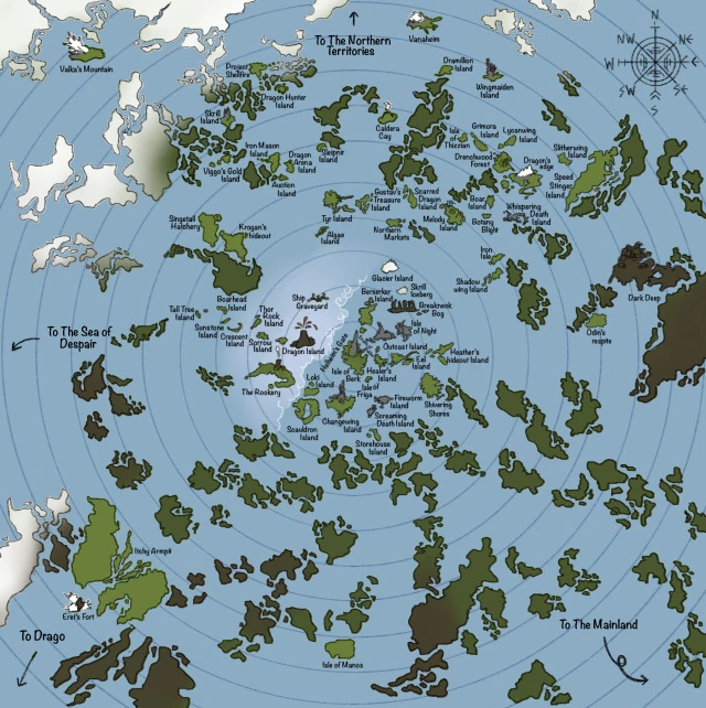 Someone Made a Map of the Barbaric Archipelago | Fandom