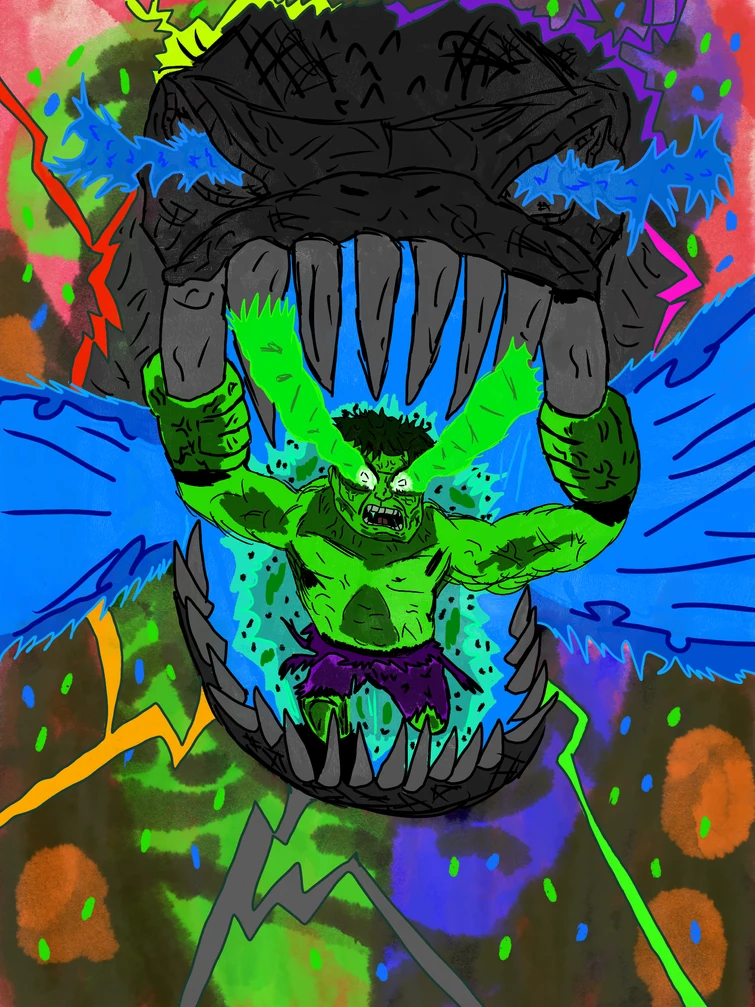 TOMORROW!!!!/ HULK VS GODZILLA HYPE ART | Fandom