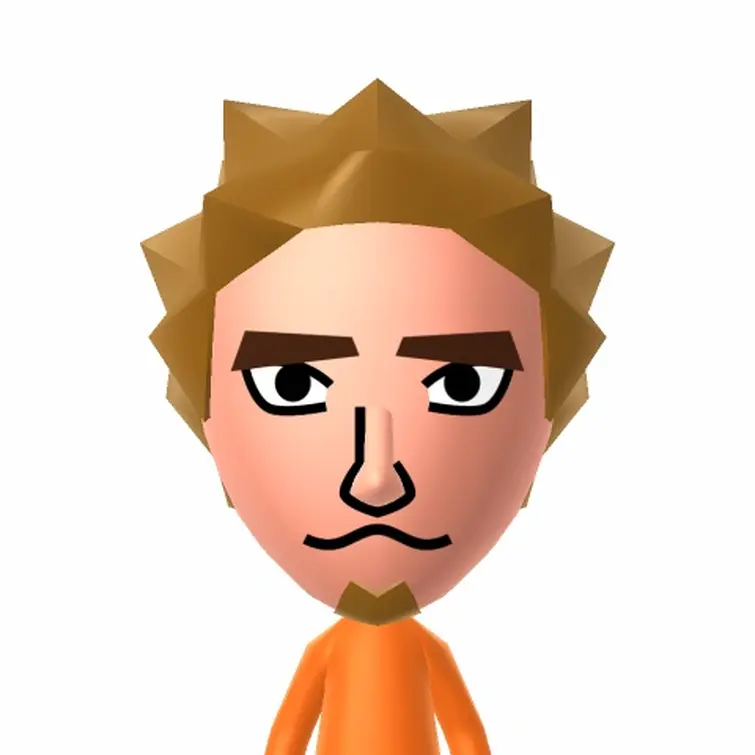 Checking with the Mii Archival group about spiked-up hairstyles ...