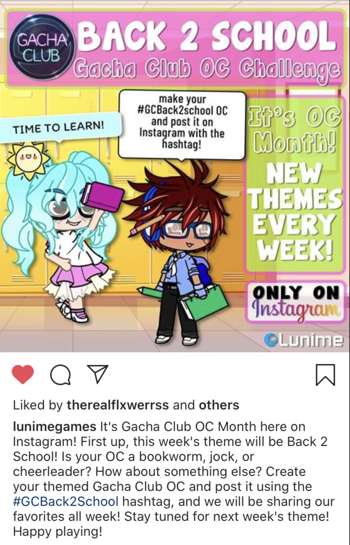 OC month! -GCback2school | Fandom