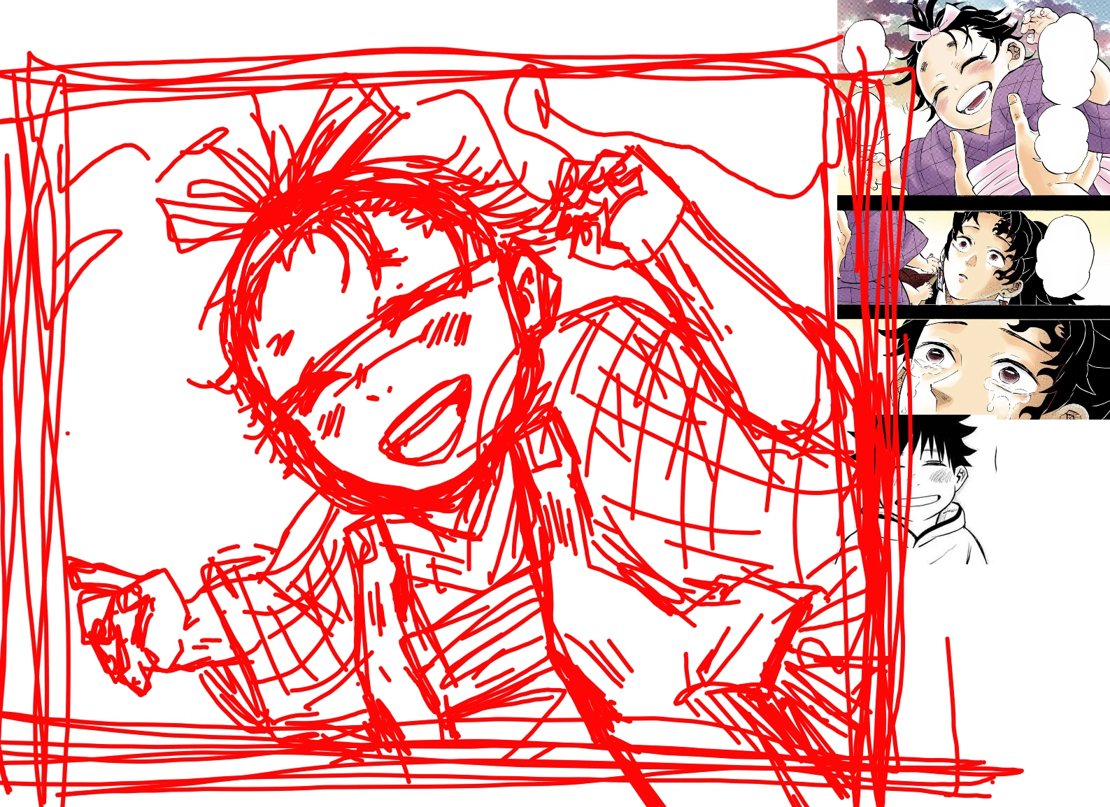 first panel rough | Fandom