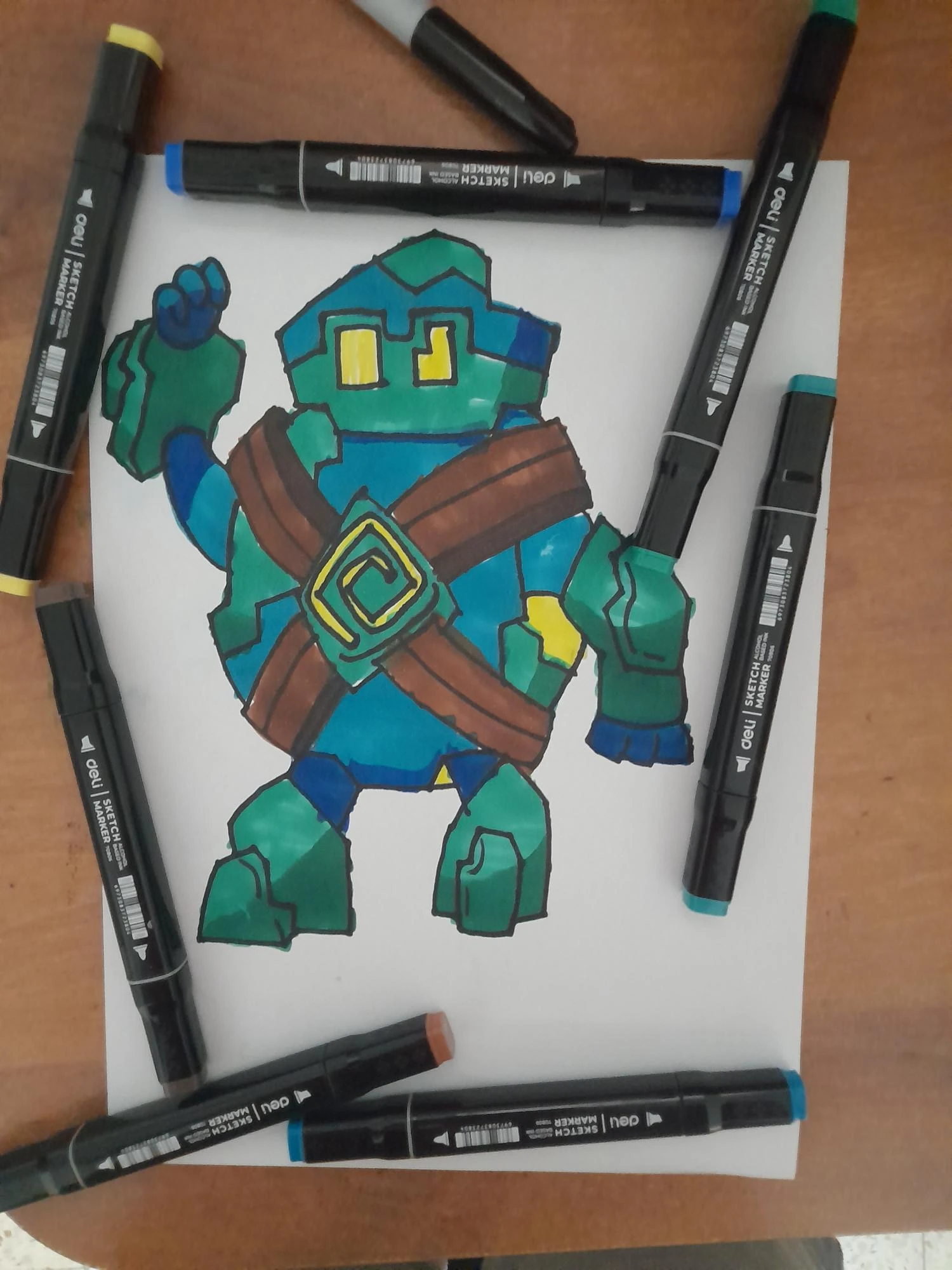 My drawing of Golett | Fandom