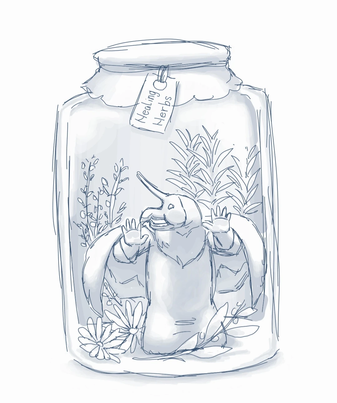 Doodling Saluting Protector until they're back day 26 | Fandom