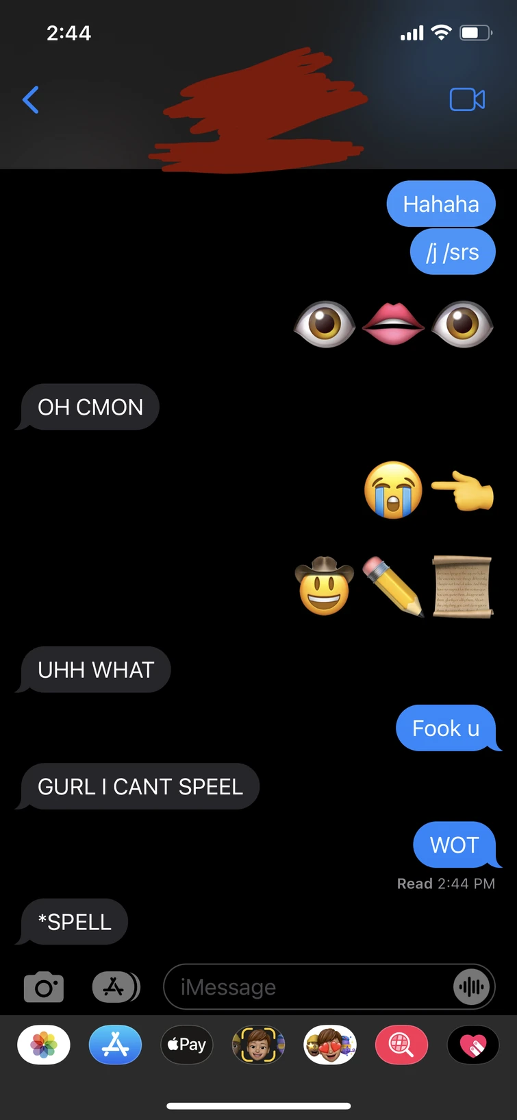 Average conversation between me and my sister | Fandom