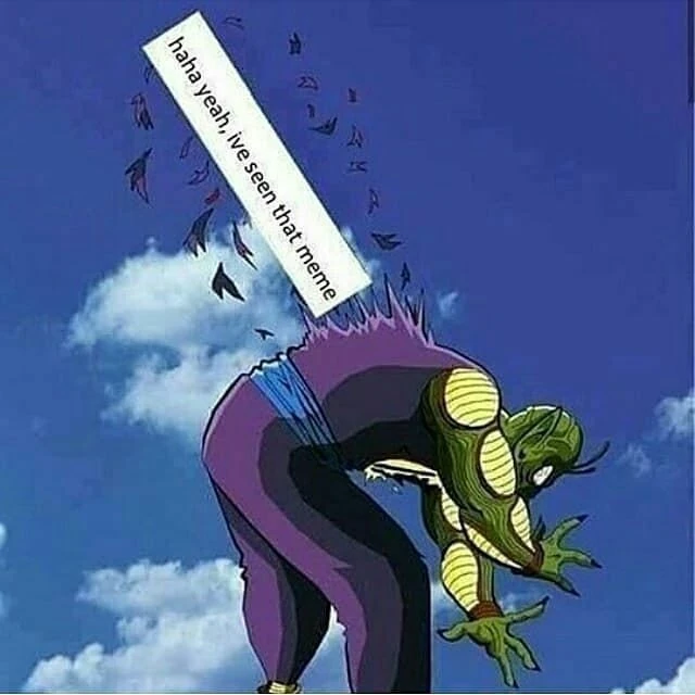 Me searching up DB memes on google then going on the fandom | Fandom