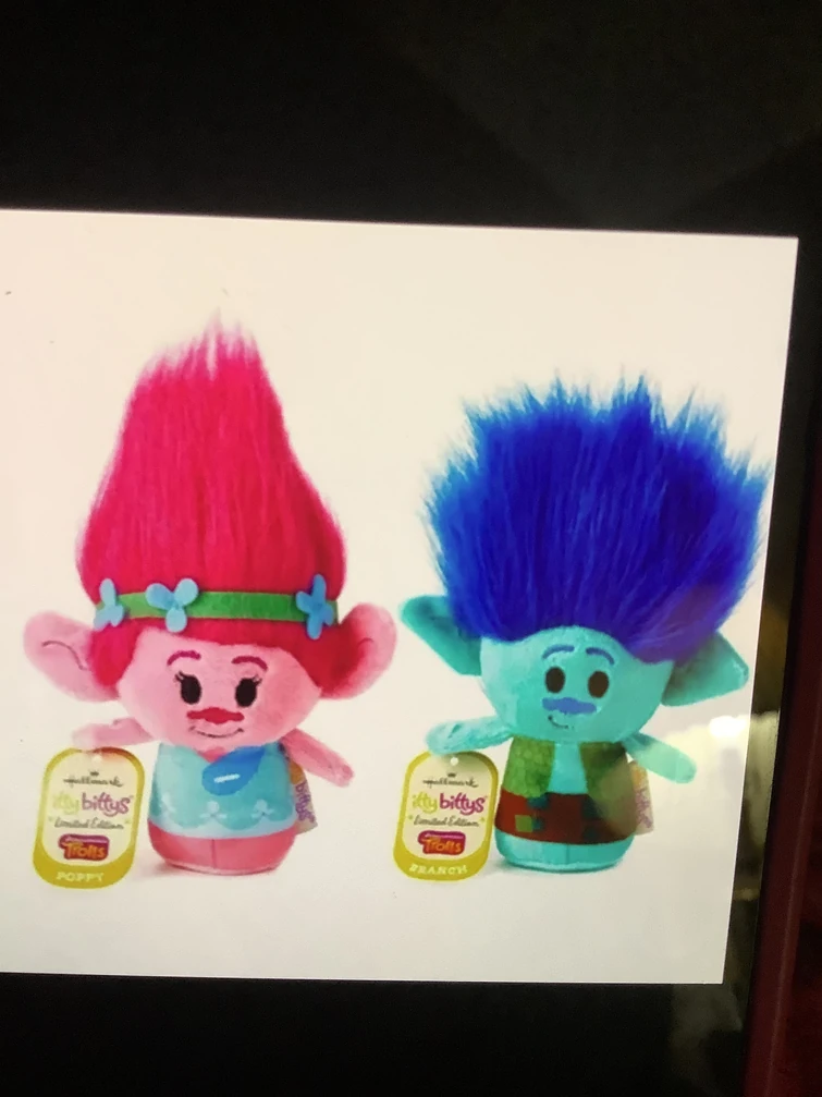 Itty bitty queen poppy and branch plushes | Fandom