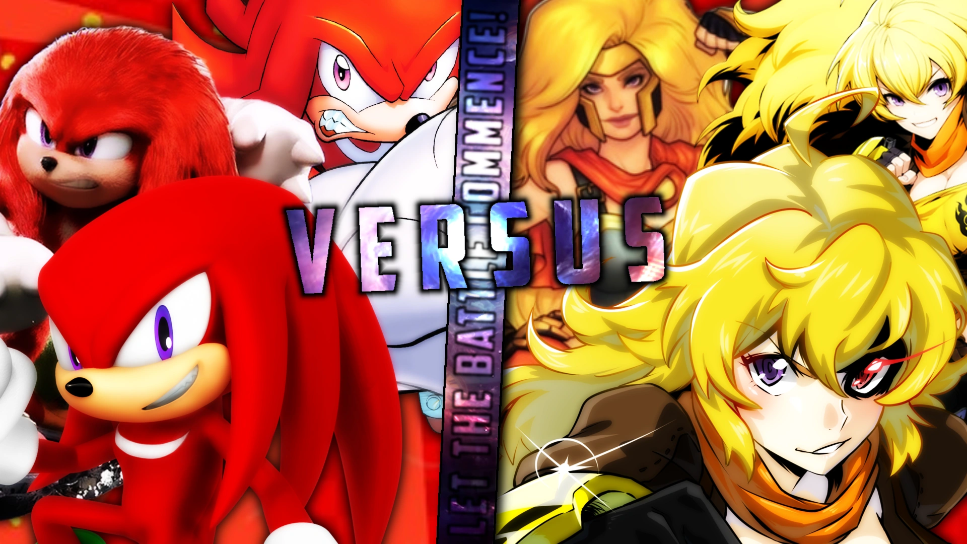 Composite Knuckles vs Composite Yang (Sonic vs RWBY) | Fandom