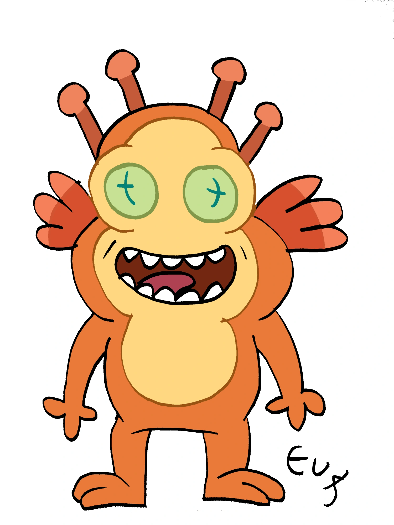 Our drawing of a Plutonian | Fandom