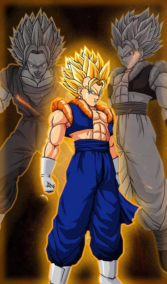 Imagine gogeta and Vegito fusion what would be their name, power level ...