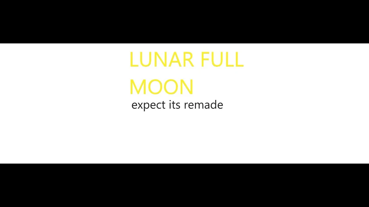 just remade lunar full moon for the sillies | Fandom