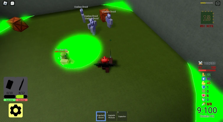 Hoarder now rerolls droids into Useless Droids?? | Fandom