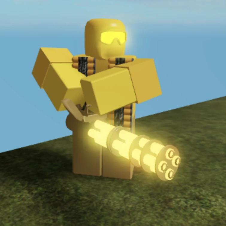 Replicate Golden Minigunner | Fandom