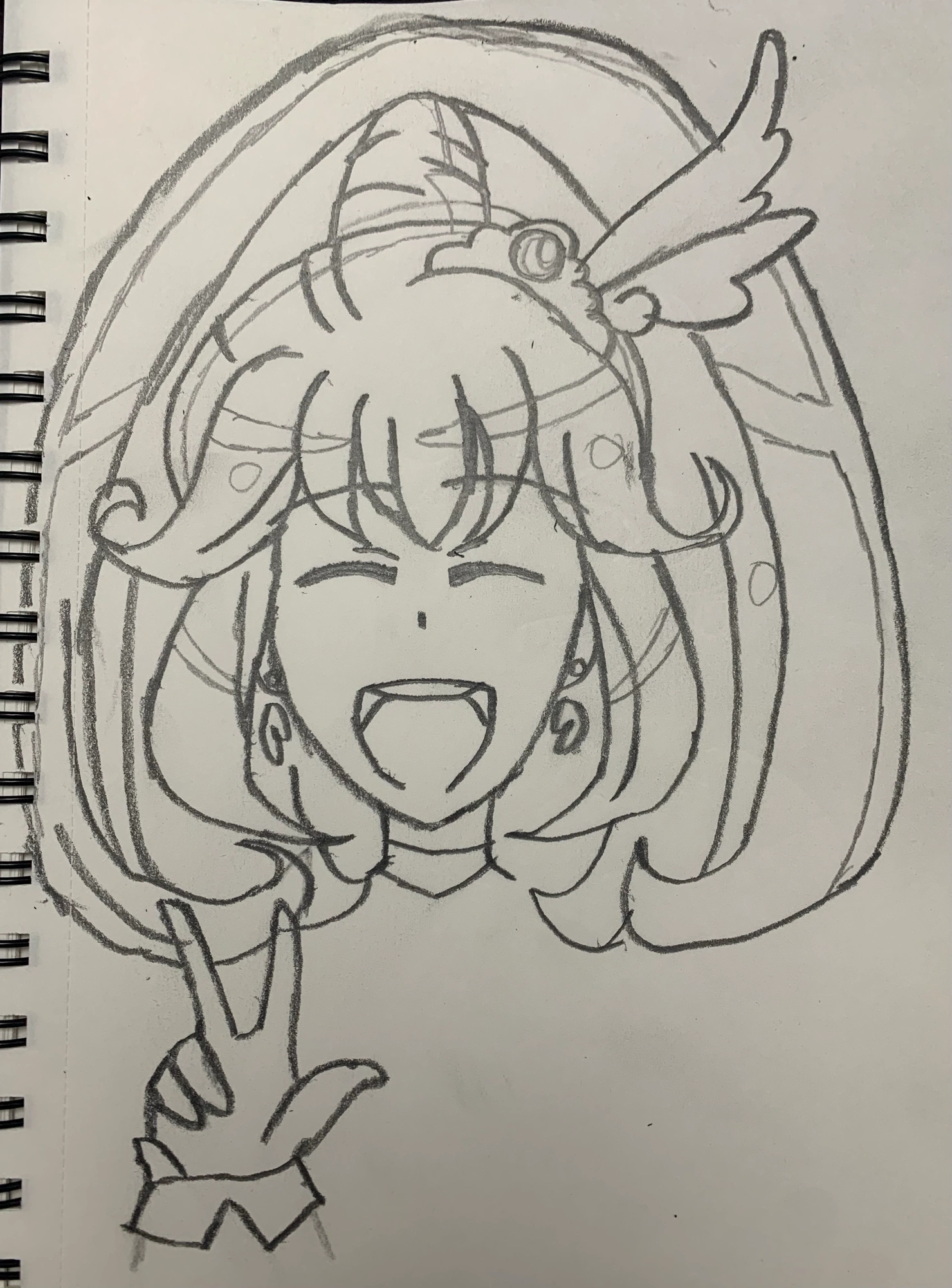 Here's my Cure Peace sketch | Fandom