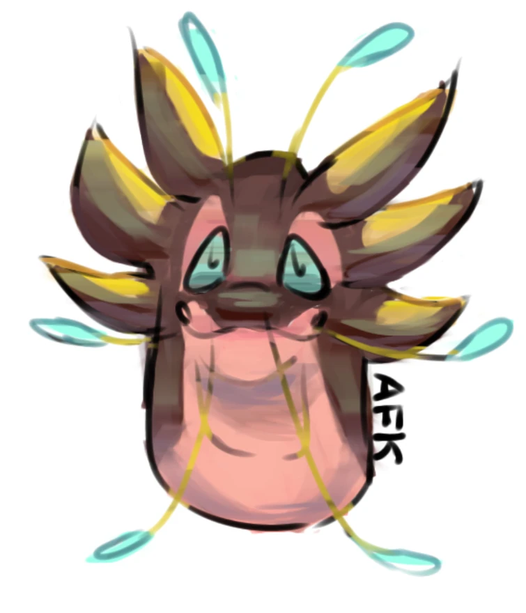 Quickly drawing a few creatures per day. Day two: Aesho | Fandom