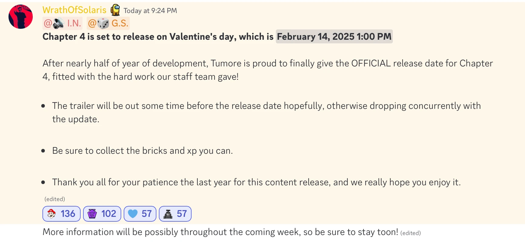 CHAPTER 4 RELEASE DATE HAS BEEN ANNOUNCED | Fandom