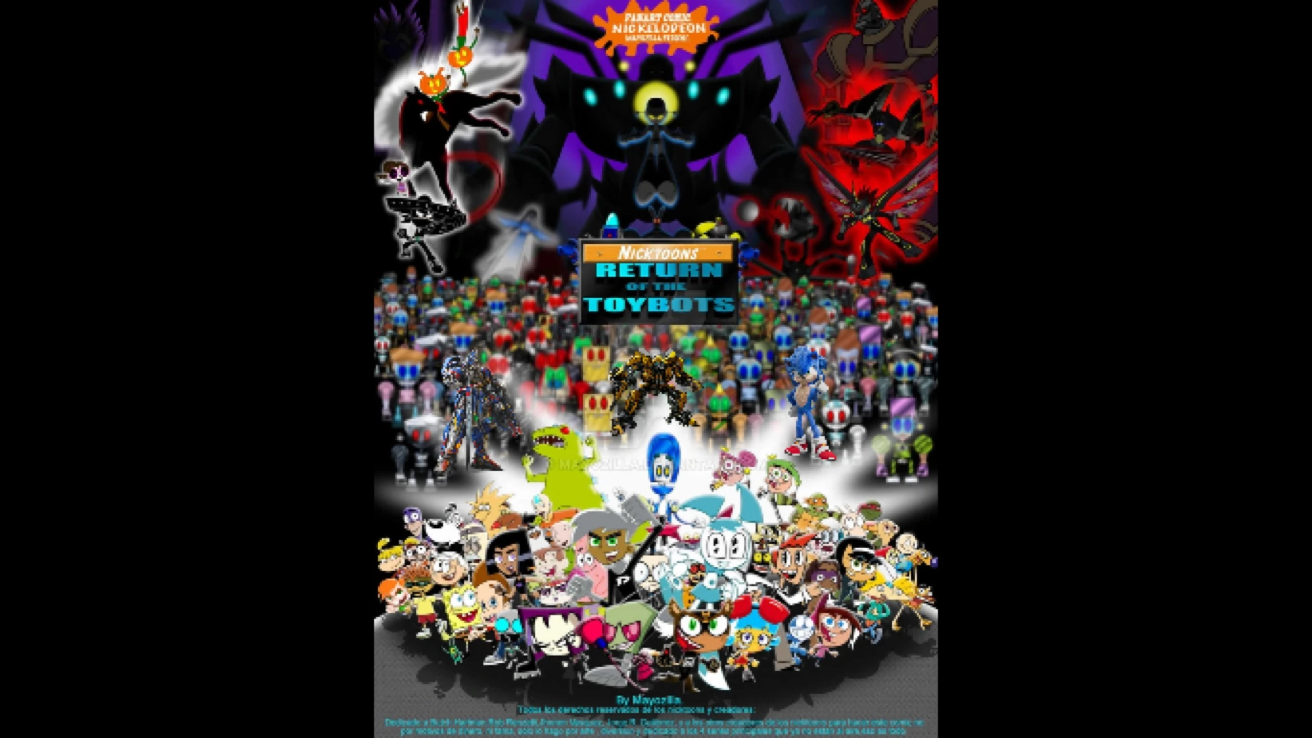 Optimus Prime Bumblebee and Sonic in Nicktoons Return of the Toybots ...