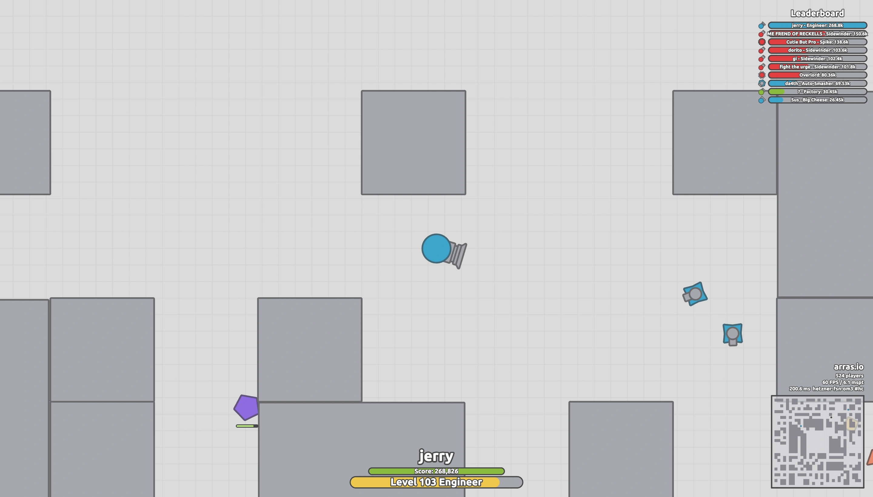 i got 100 levels in arras.io | Fandom
