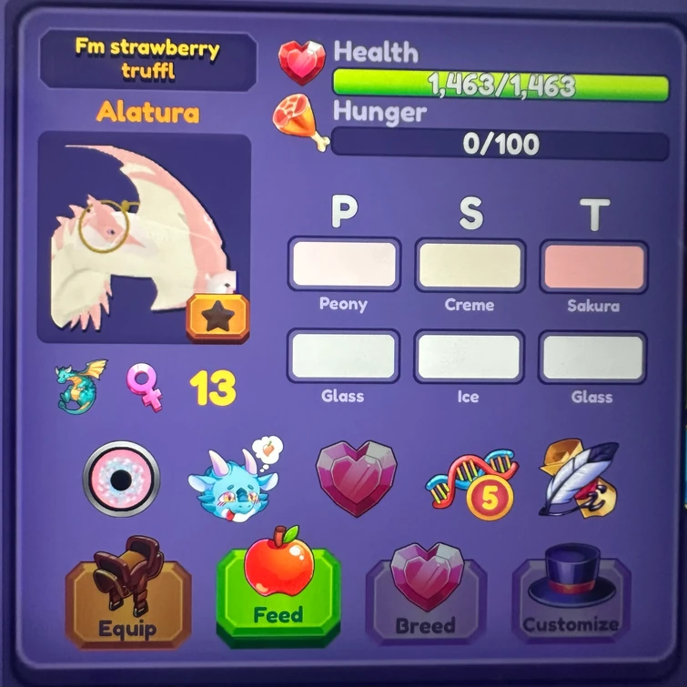 Selling fm strawberry truffle themed ala for 29-30 mil a nm monster ...