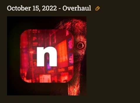 today is now 1 year after the overhaul update released | Fandom