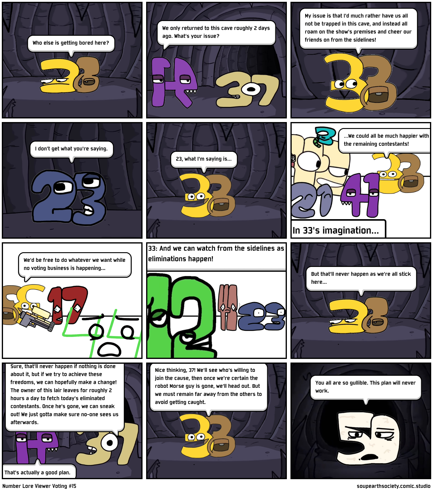 Number Lore Viewer Voting #15: Tired of Being Confined | Fandom