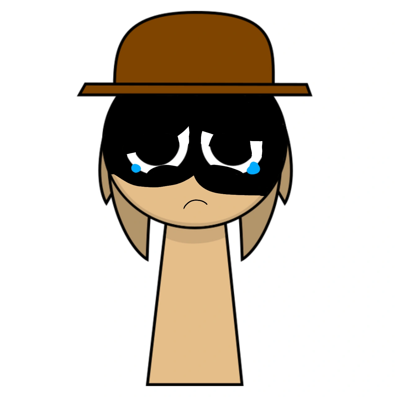 Swapped horror tunner about to cry, crying, and his ocular gushers | Fandom