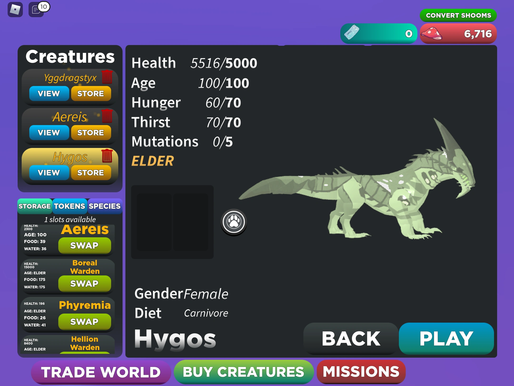 selling elder glimmer hygos for 50-150 mush (SOLD) | Fandom