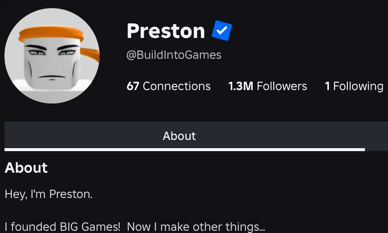 Preston Left BIG Games? (And is BIG Games done for?) | Fandom