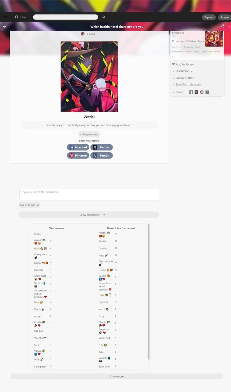 I did too many quizzes | Fandom