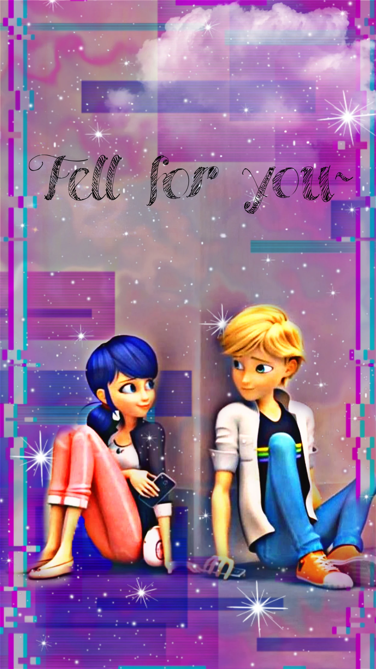 Adrinette wallpaper edit 💗💚 | Fandom