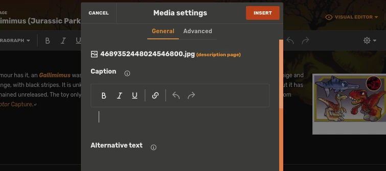 How to change the template picture in a wiki page? | Fandom