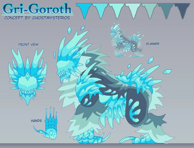 Every creature concept that went unused (that i could find) ((SUPER ...