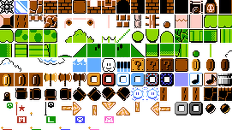So I'm planning on remaking most mario blocks in the nes style | Fandom